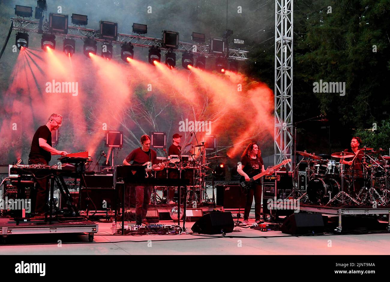 STS9, Sound Tribe Sector Nine performs at the Quarry Amphitheater on ...