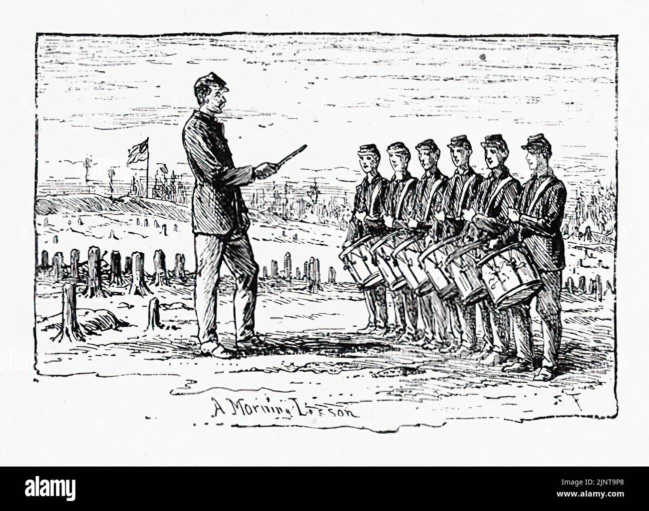 American civil war drummer boy Cut Out Stock Images & Pictures - Alamy