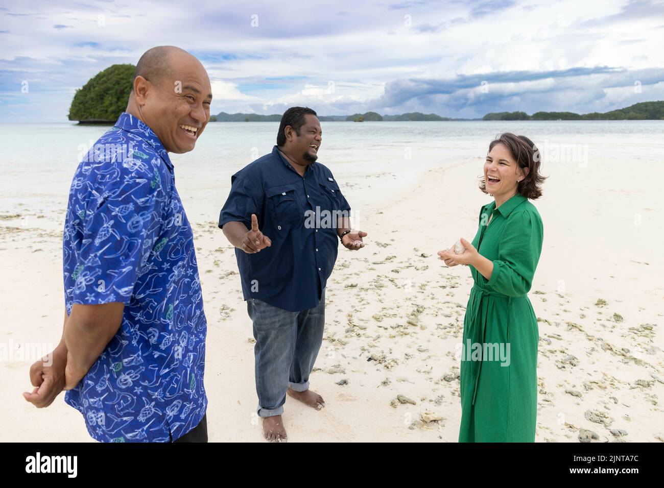Rock Island, Palau. 09th July, 2022. Annalena Baerbock (Alliance 90/The ...