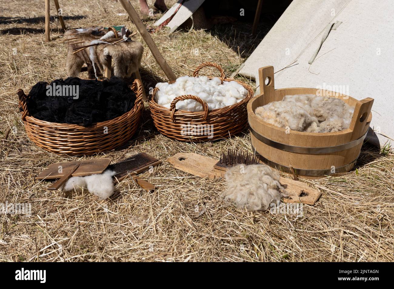 WOLIN, POLAND - AUGUST 6, 2022: XXVII Festival of Slavs and Vikings ...