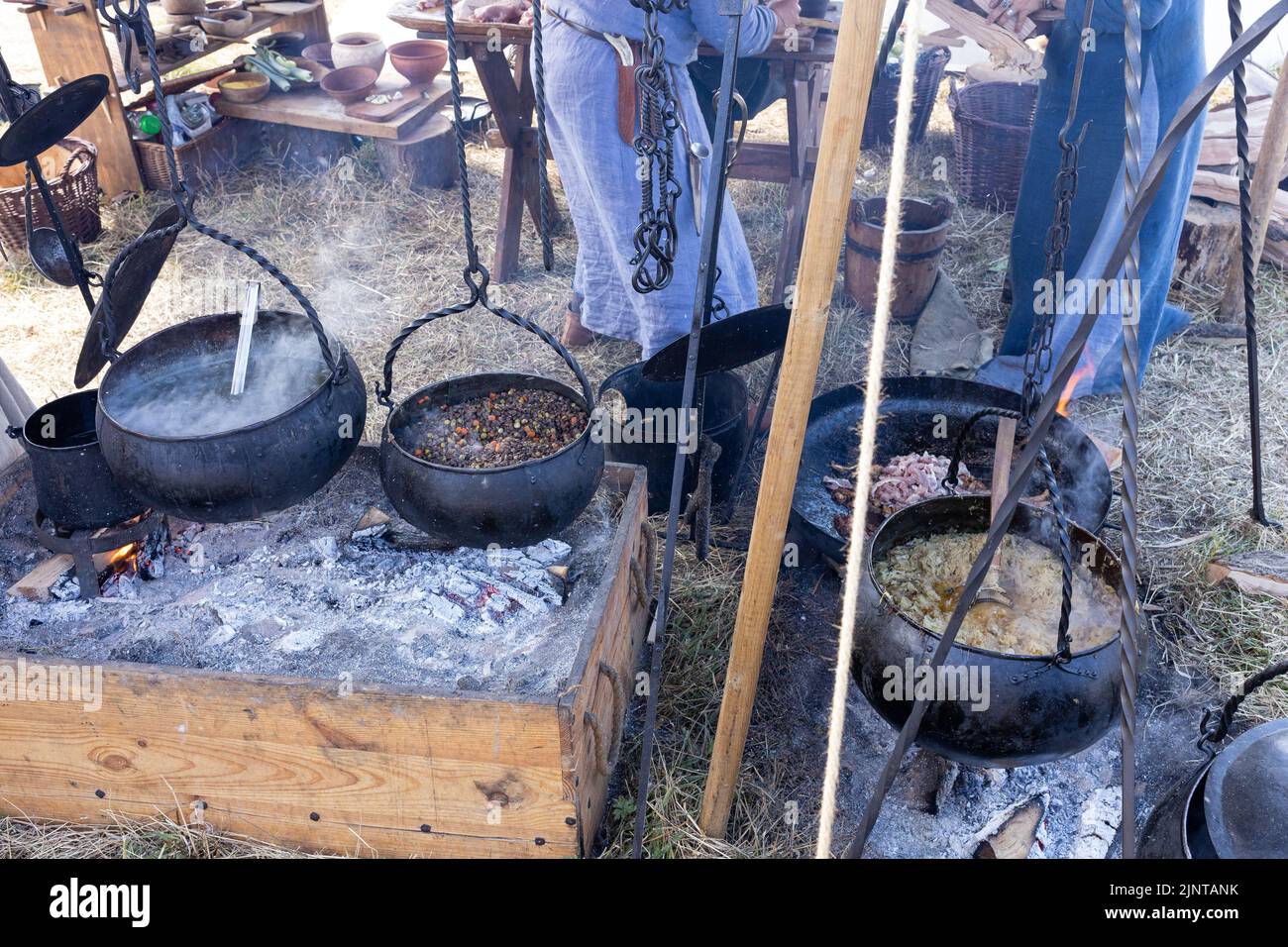 WOLIN, POLAND - AUGUST 6, 2022: XXVII Festival of Slavs and Vikings ...