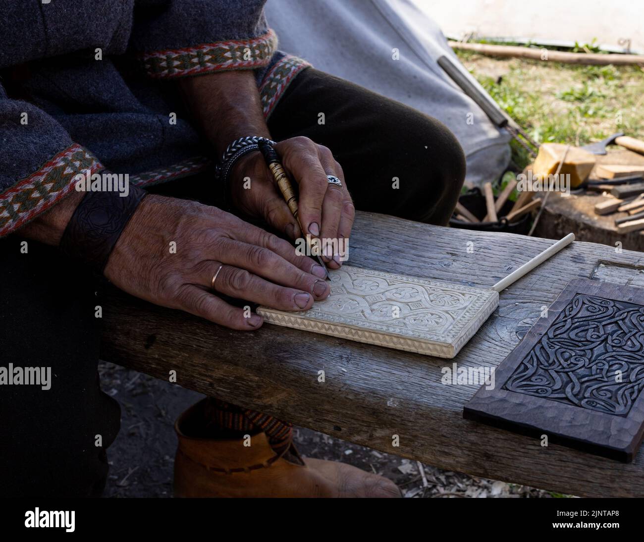 WOLIN, POLAND - AUGUST 6, 2022: XXVII Festival of Slavs and Vikings ...