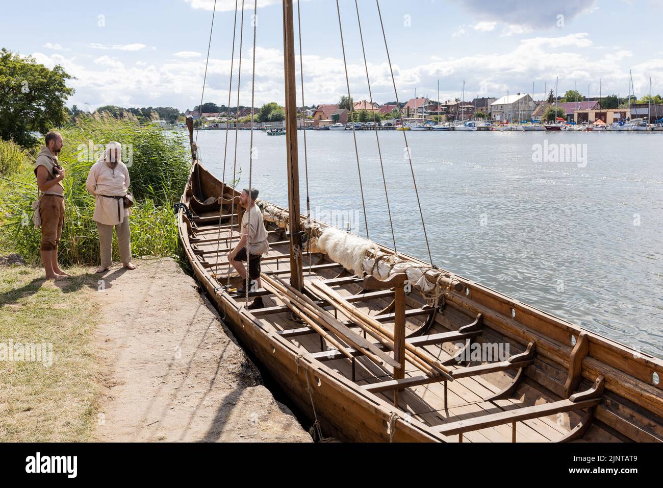WOLIN, POLAND - AUGUST 6, 2022: XXVII Festival of Slavs and Vikings ...