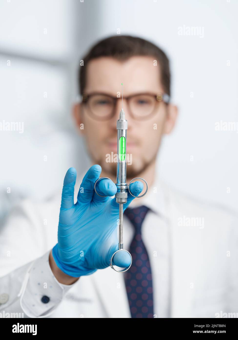 Male hands in protective latex hi-res stock photography and images - Alamy