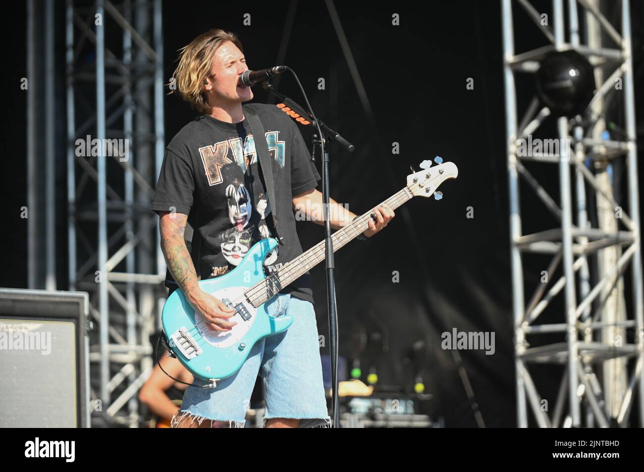 August 13, 2022, Docaser, South Yorkshire, U.K: McFly Performing at ...