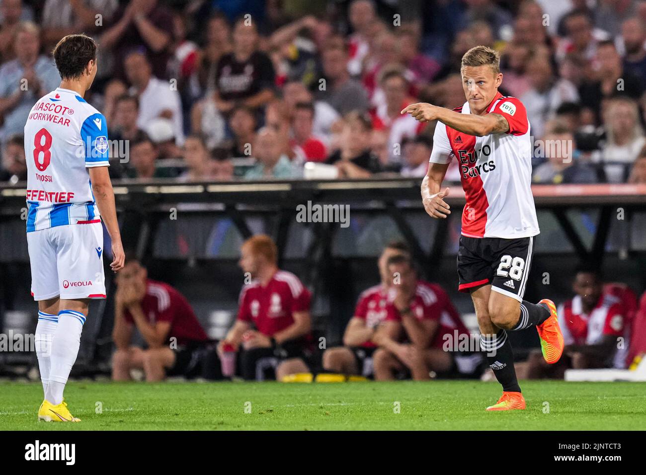 Rotterdam - Jens Toornstra of Feyenoord during the match between Feyenoord v SC Heerenveen at ...