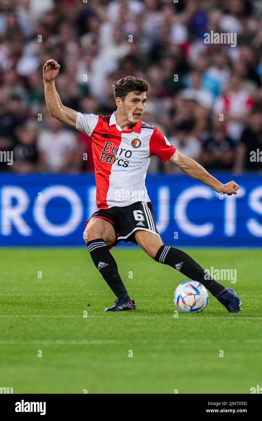 Rotterdam - Jacob Rasmussen of Feyenoord during the match between ...