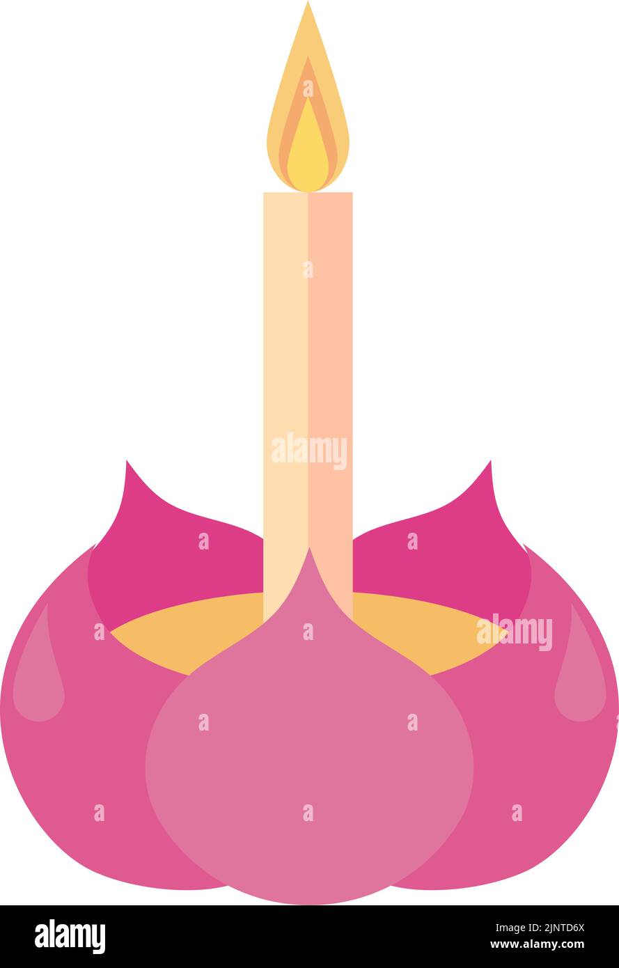 Lotus flower floating Stock Vector Images - Alamy