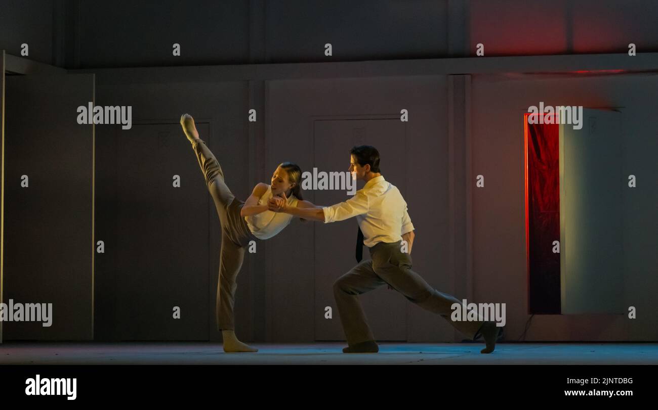 Edinburgh, Scotland, UK, 13th August 2022. Scottish Ballet perform ...