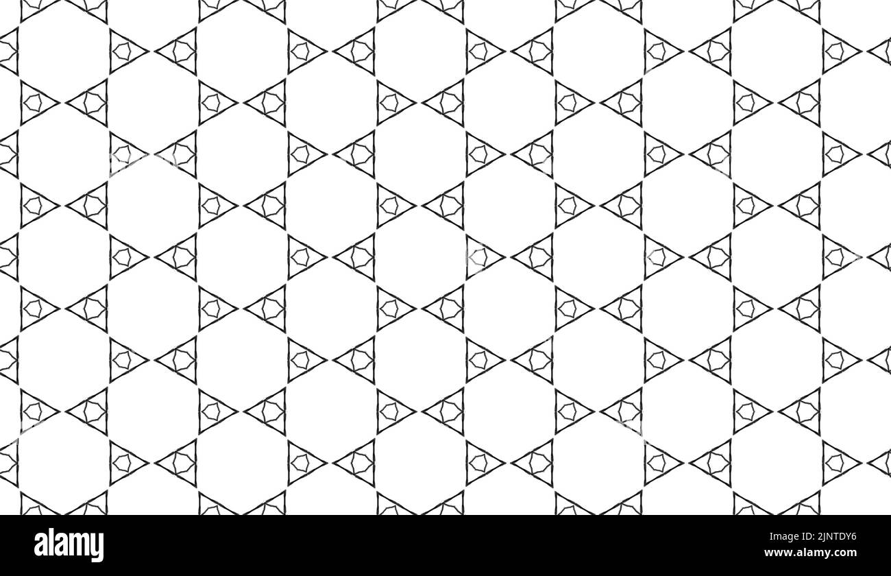Black and white seamless repeat pattern in a small scale design Stock ...