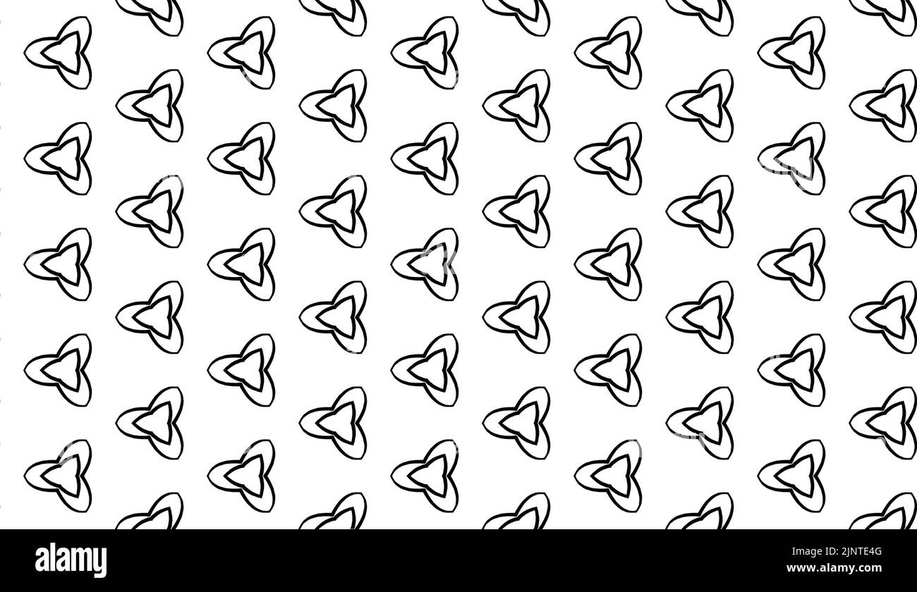 Black and white seamless repeat pattern in a small scale design Stock ...