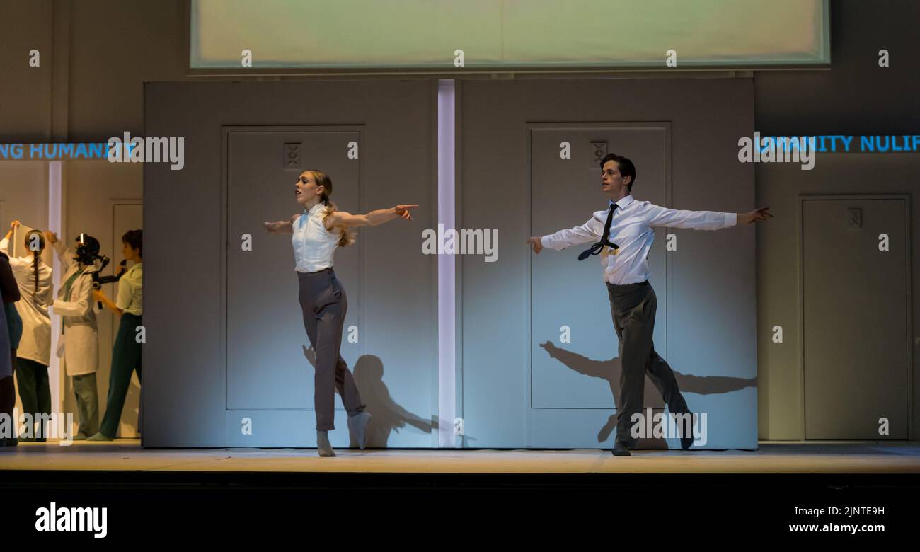 Edinburgh, Scotland, UK, 13th August 2022. Scottish Ballet perform ...