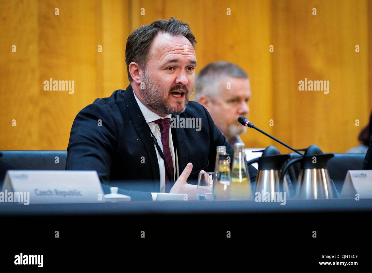 Dan Jorgensen, Minister for Climate, Energy and Supply, photographed as ...