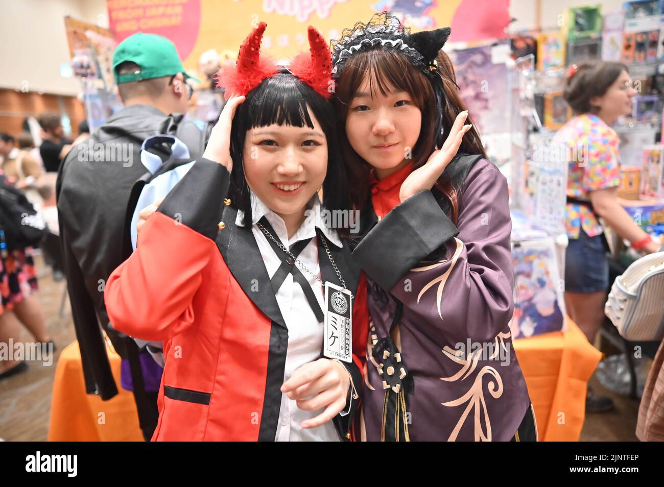 Hundreds of stands and live performances, participants dressed as Anime ...