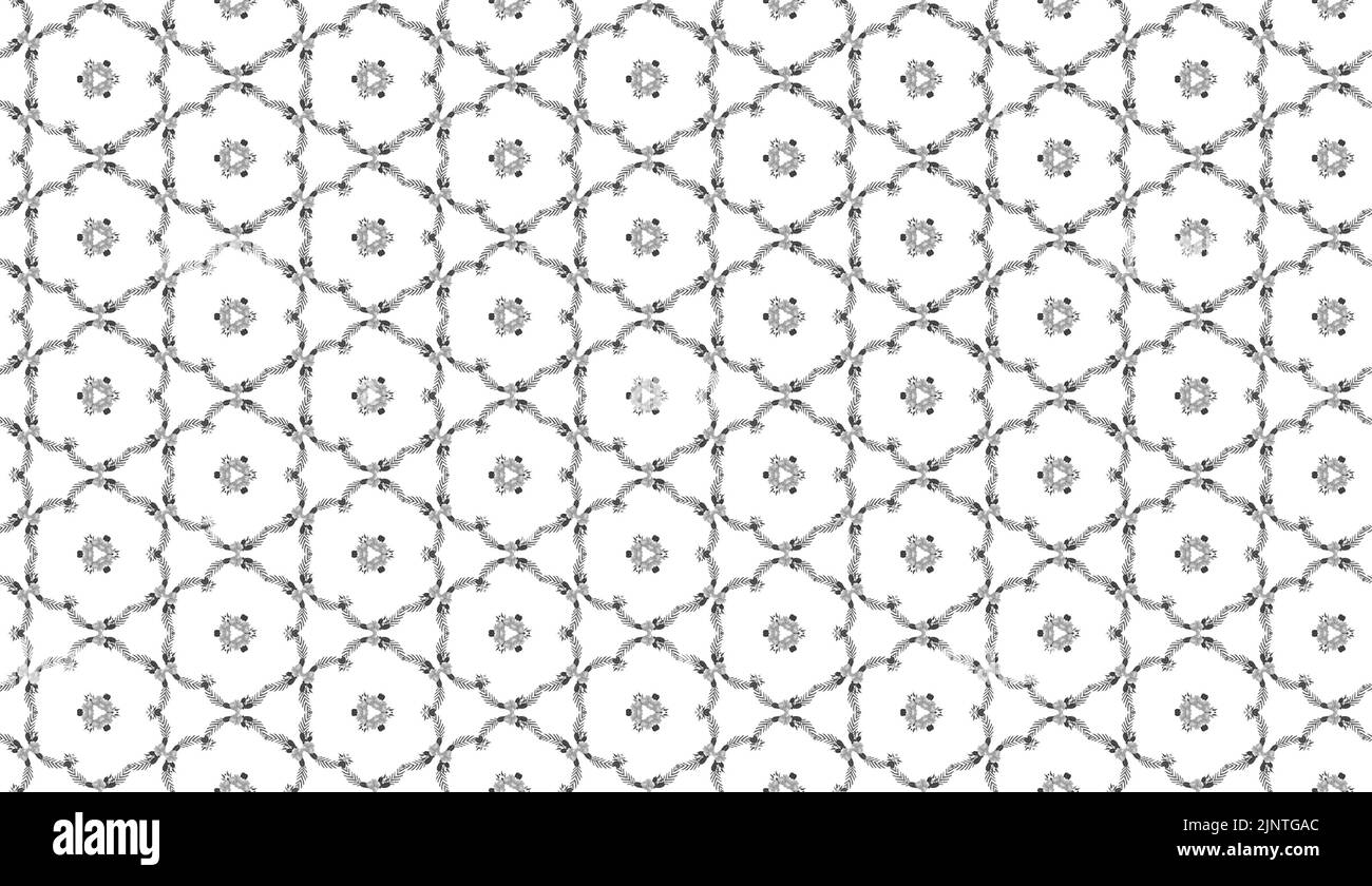 Black and white seamless repeat pattern in a small scale design Stock ...