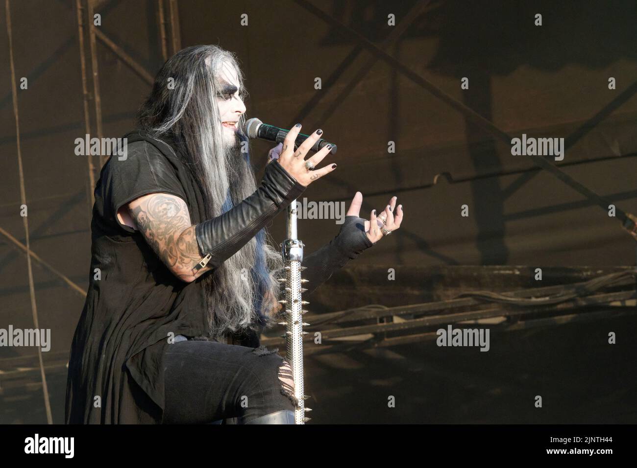 Catton Park, United Kingdom, 13 Aug, 2022, Dimmu Borgir performs on the ...