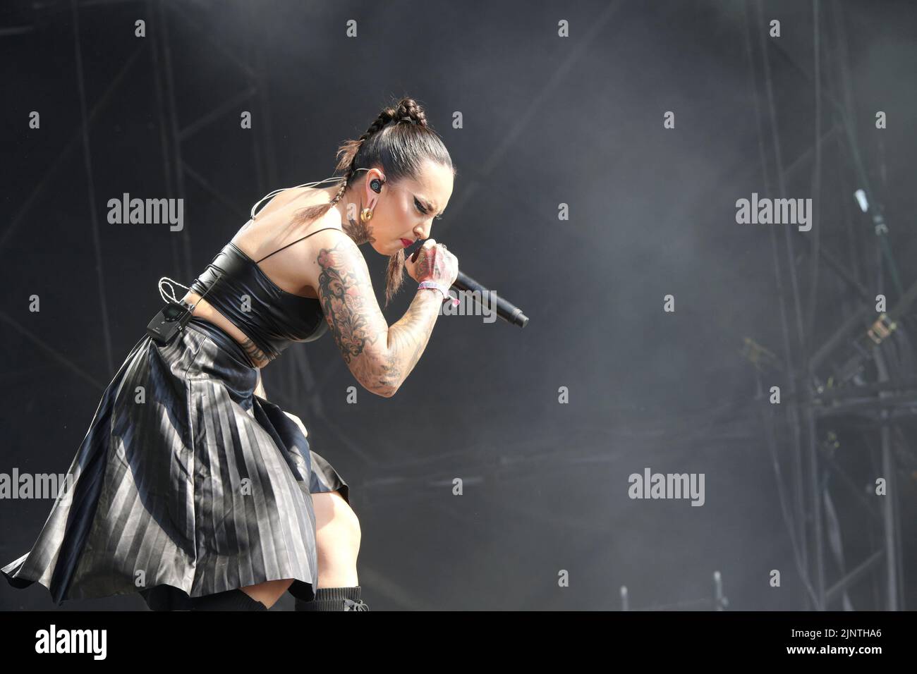 Catton Park, United Kingdom, 13 Aug, 2022, Jinjer performs on the Main ...