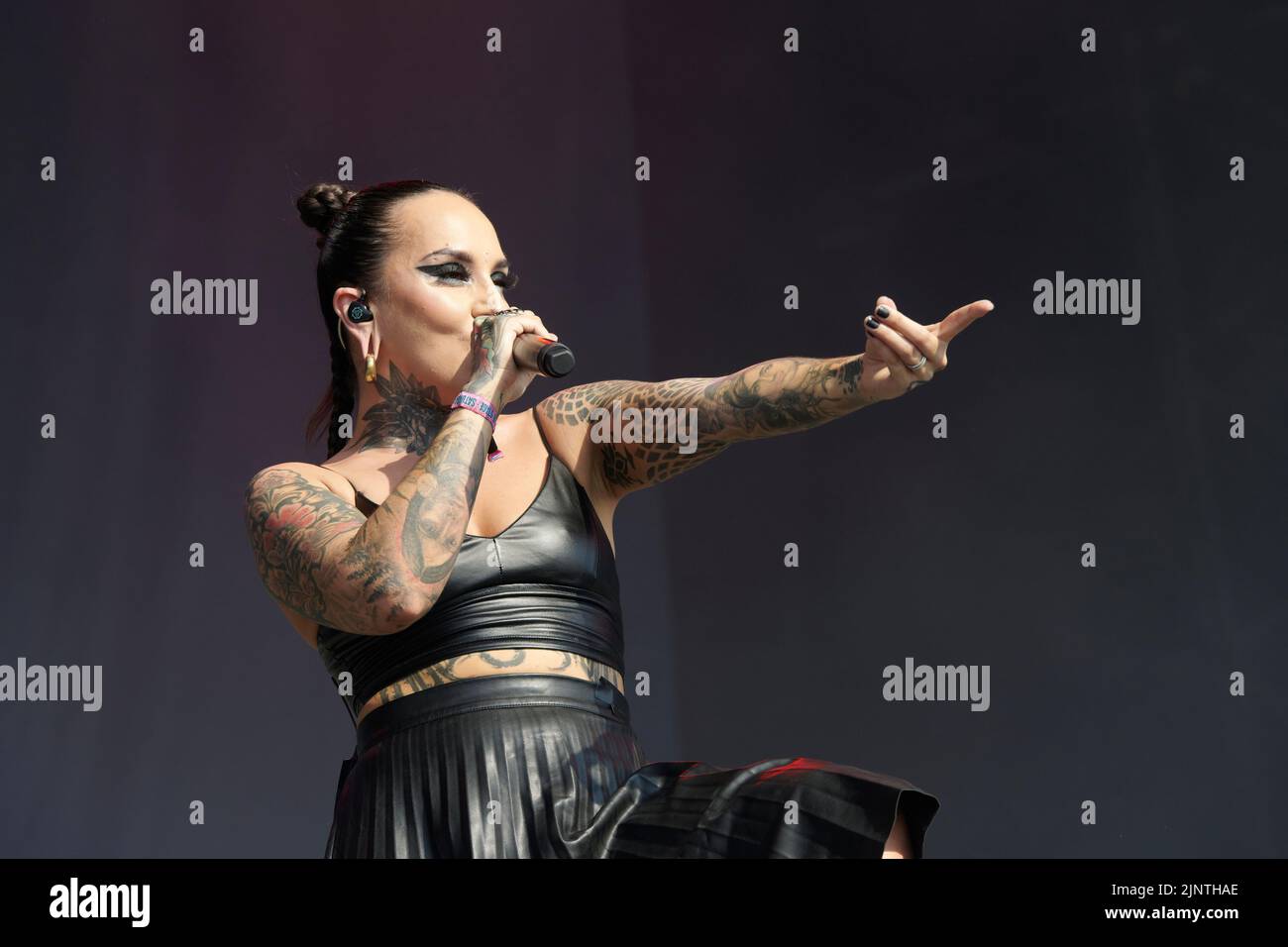 Catton Park, United Kingdom, 13 Aug, 2022, Jinjer performs on the Main ...