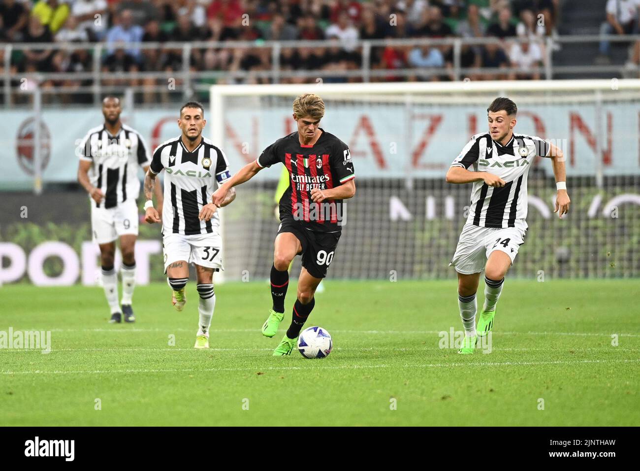 August 13, 2022, Milan, Italy: Milan, Italy, San Siro stadium, August 13, 2022, Charles De ...