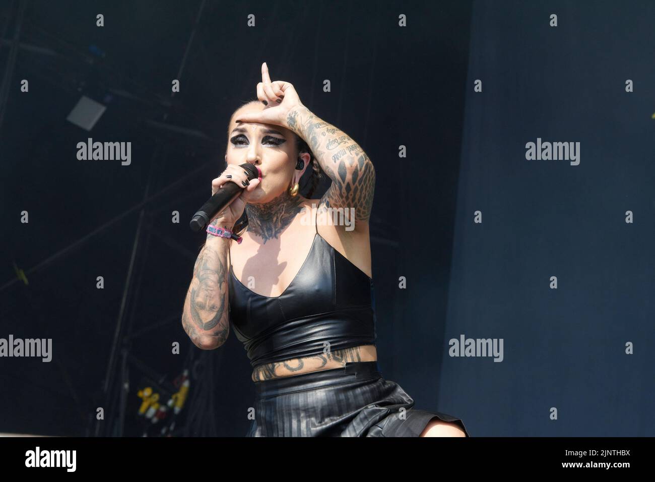 Catton Park, United Kingdom, 13 Aug, 2022, Jinjer performs on the Main ...
