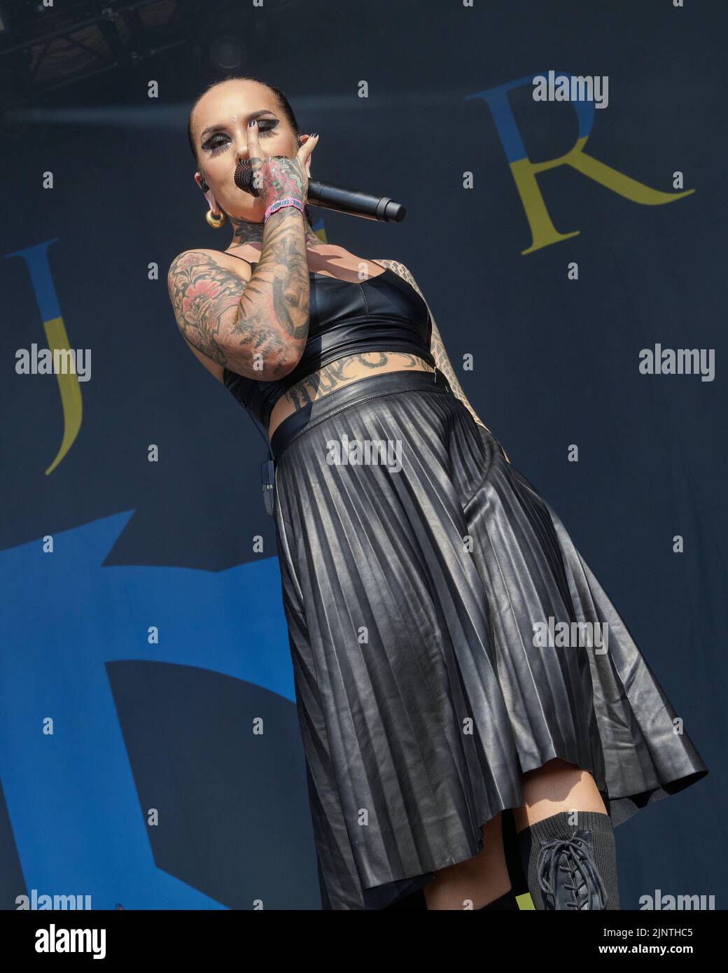 Catton Park, United Kingdom, 13 Aug, 2022, Jinjer performs on the Main ...