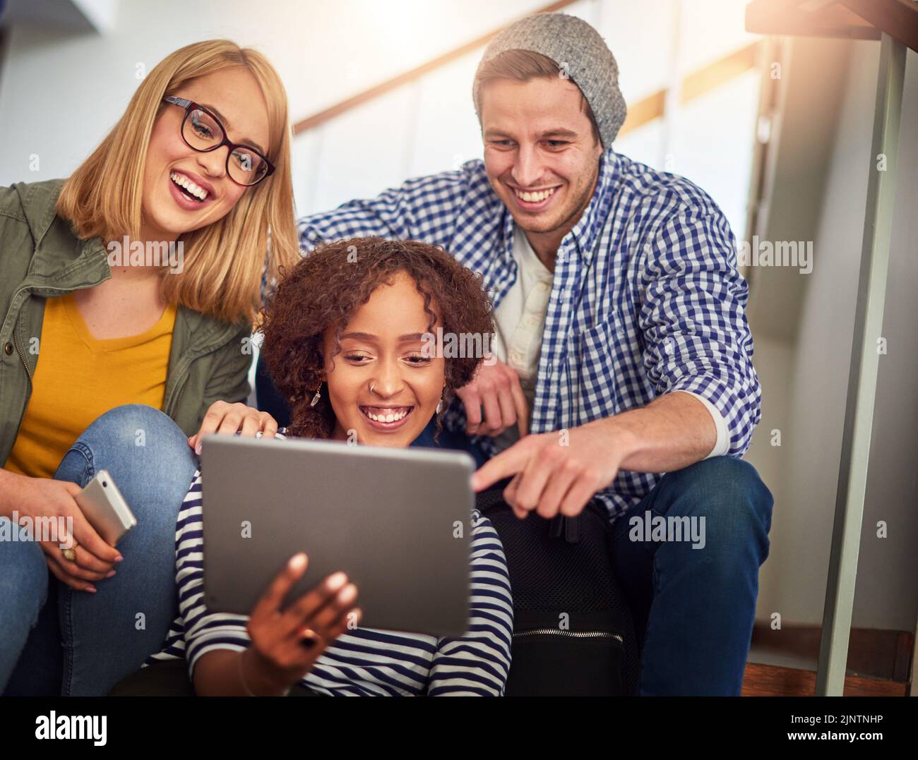 Finding the right apps thatll assist in their studies. a group of ...