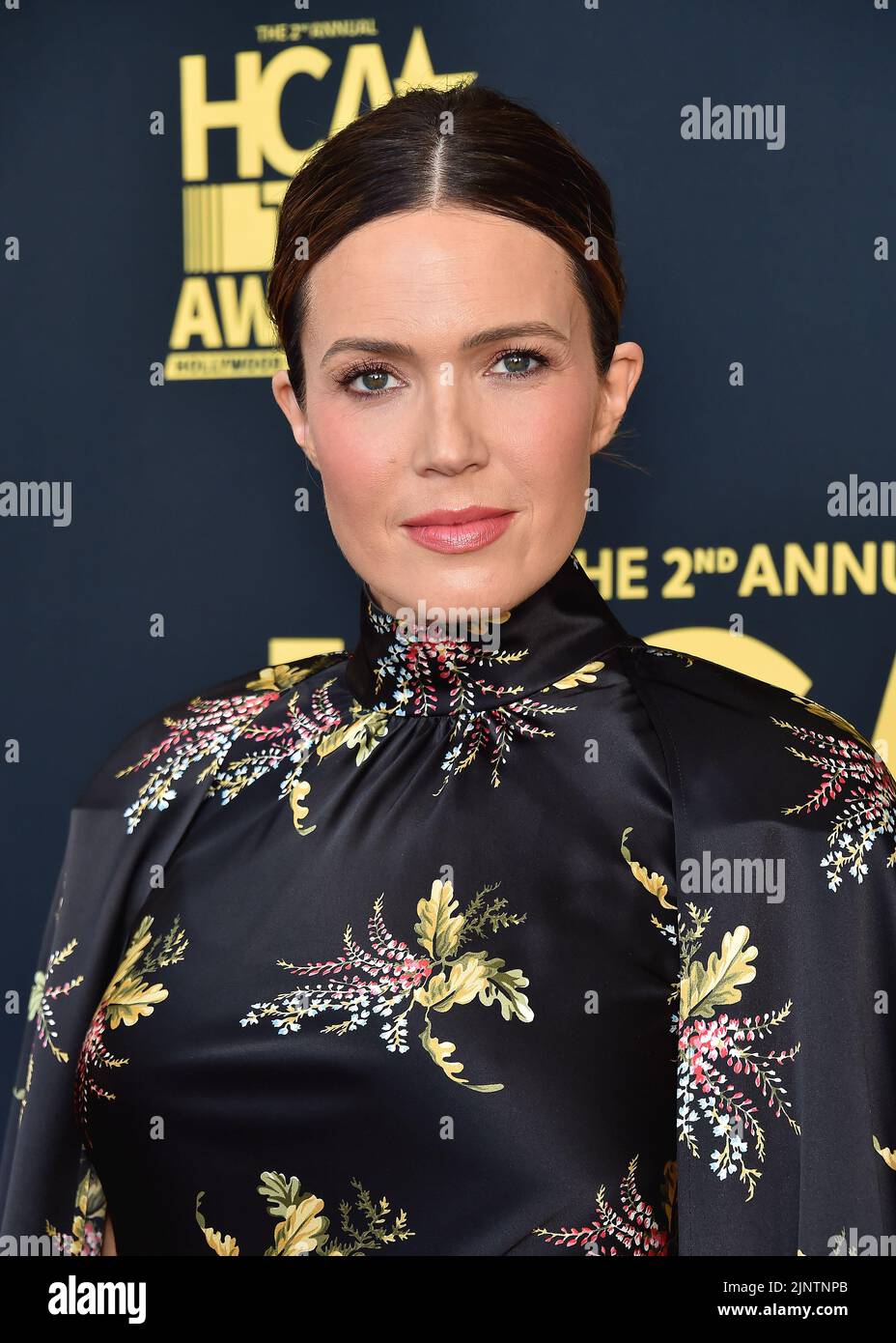 Mandy Moore walking on the red carpet at the The 2nd Annual HCA TV ...