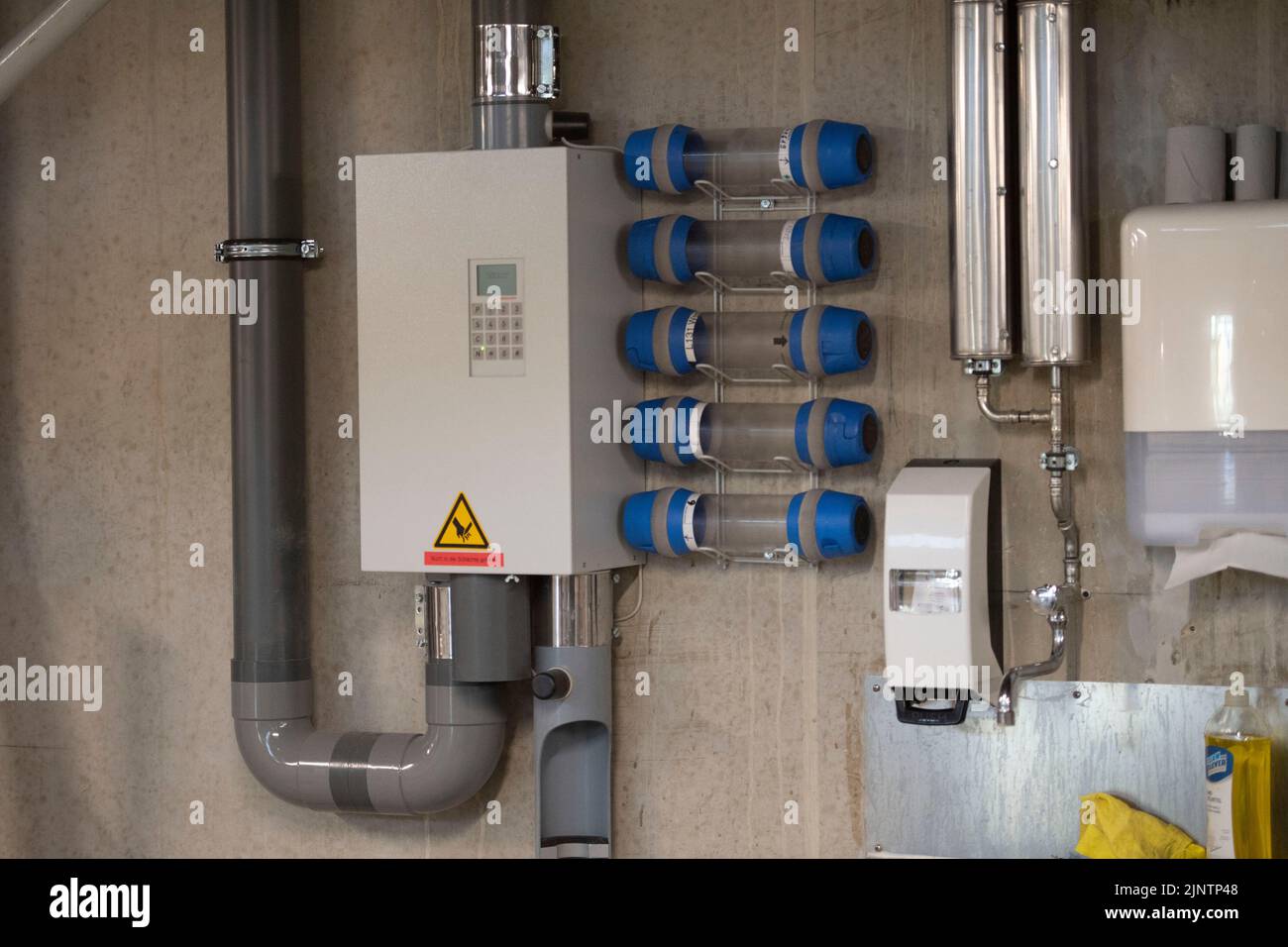 Pneumatic tube system hi-res stock photography and images - Alamy