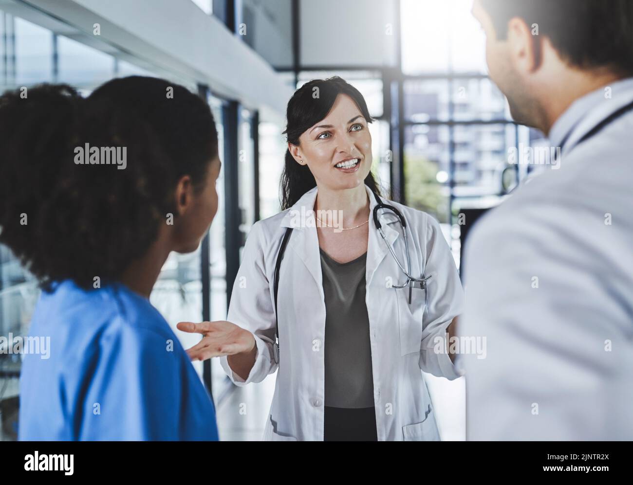 Our patient is responding brilliantly to the treatment. a team of ...