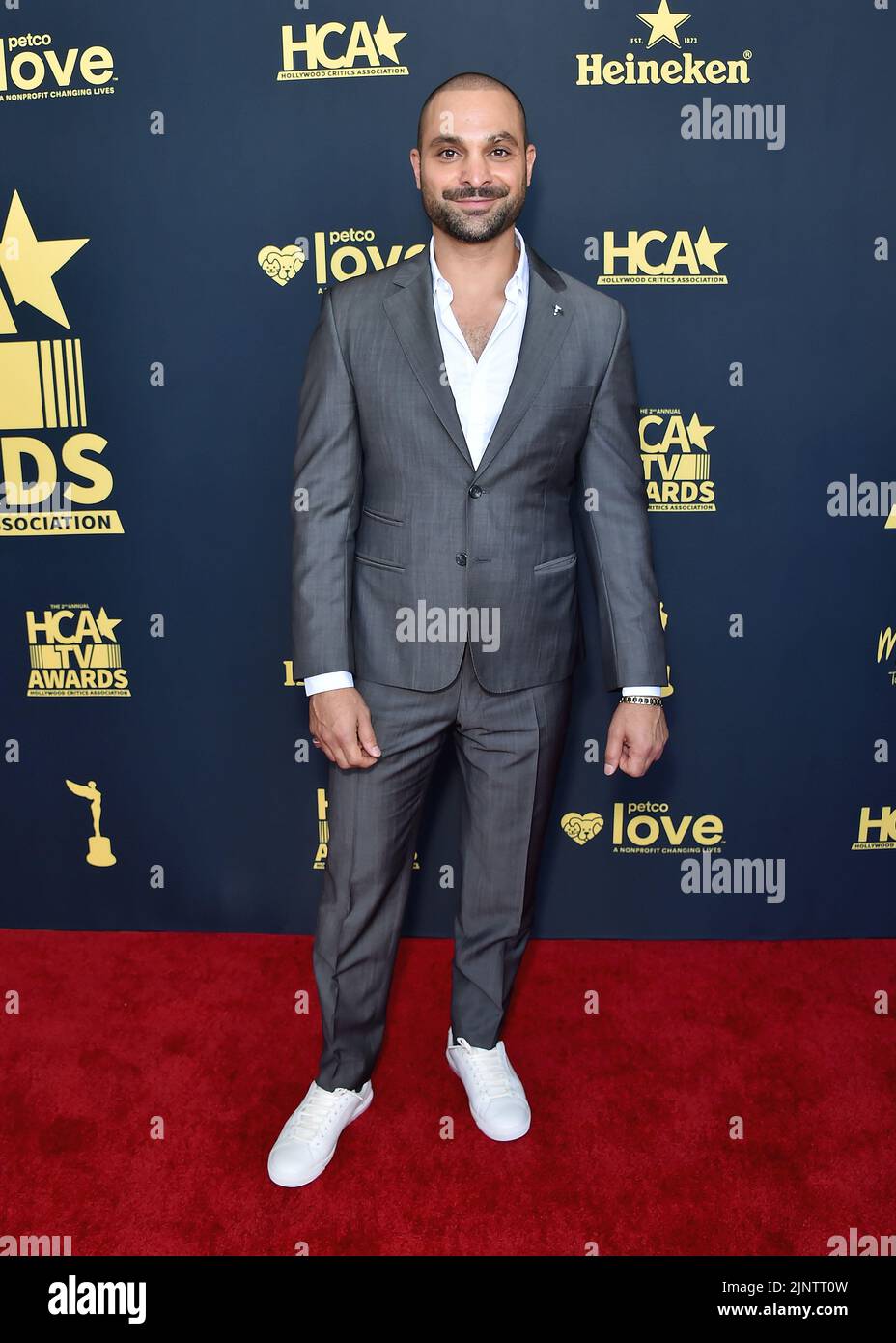 Michael Mando walking on the red carpet at the The 2nd Annual HCA TV ...