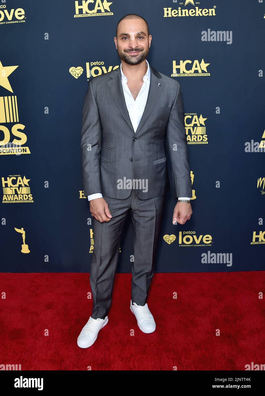 Michael Mando walking on the red carpet at the The 2nd Annual HCA TV ...