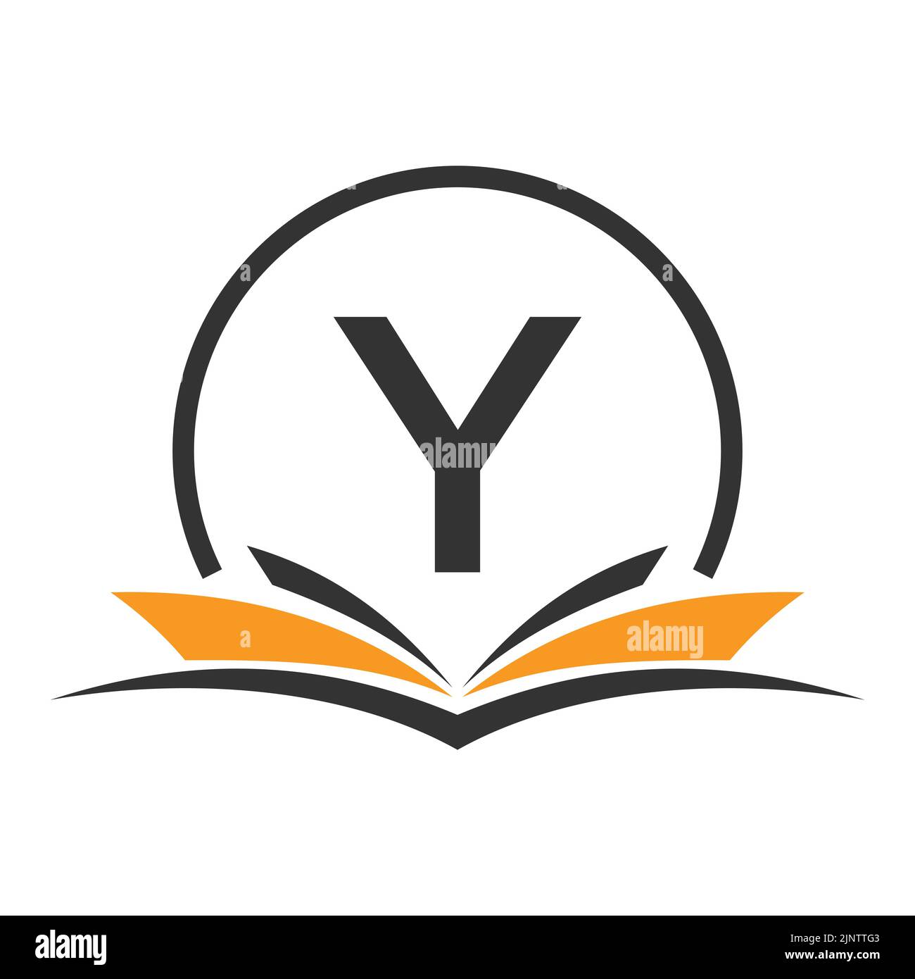 Letter Y Education Logo Book Concept. Training Career Sign, University ...