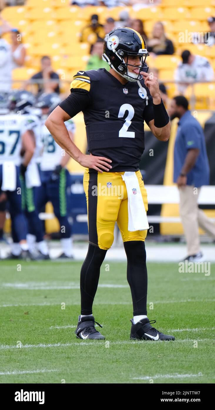 Acrisure Stadium. 13th Aug, 2022. Mason Rudolph #2 during the ...