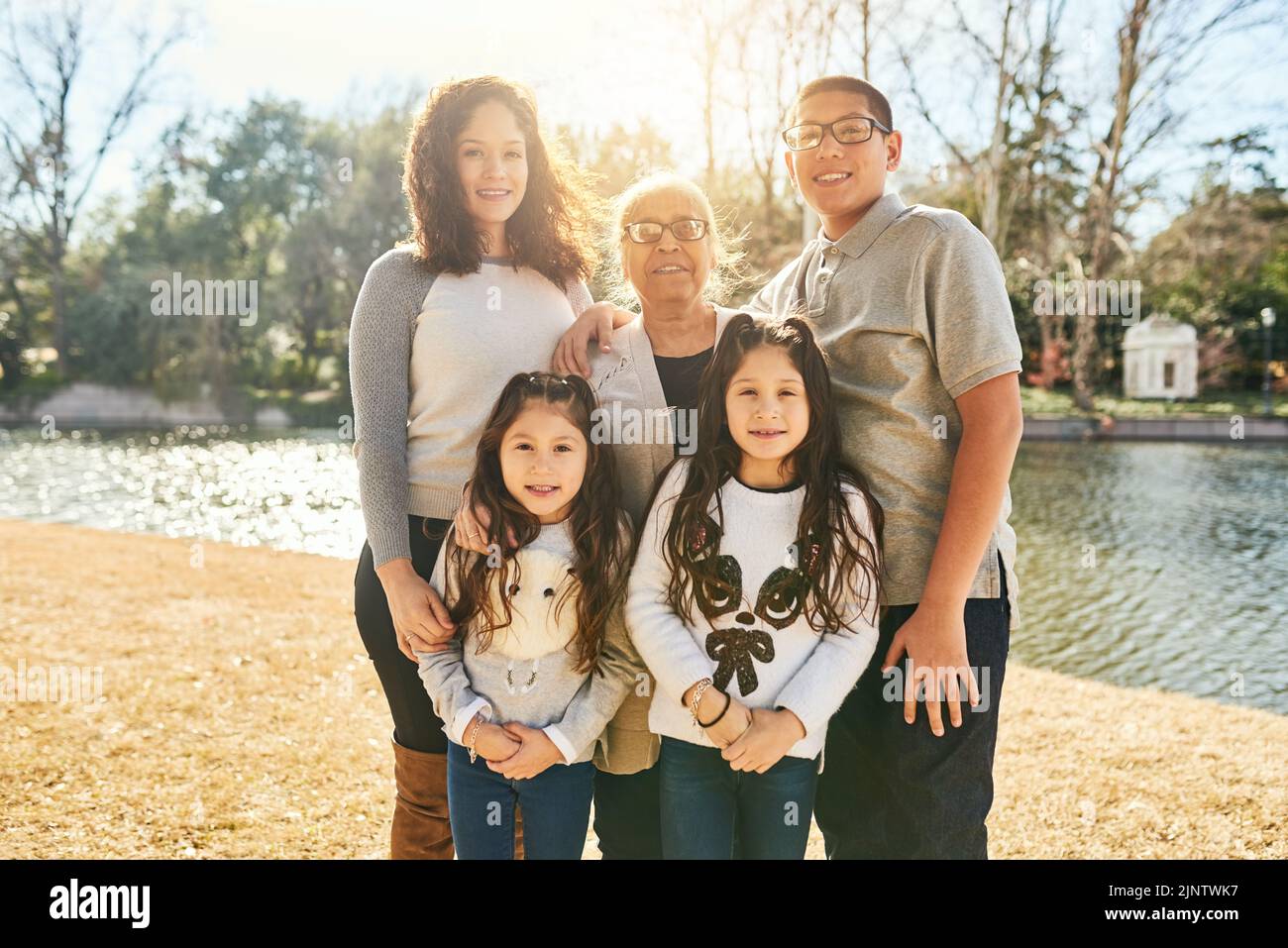 Multigenerational hispanic family hi-res stock photography and images ...