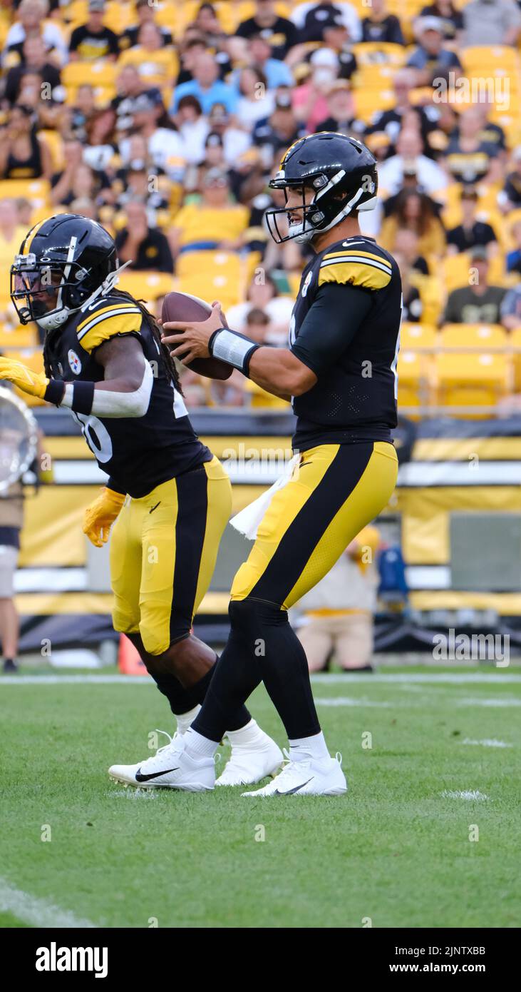 Acrisure Stadium. 13th Aug, 2022. Mitch Trubisky #10 during the ...