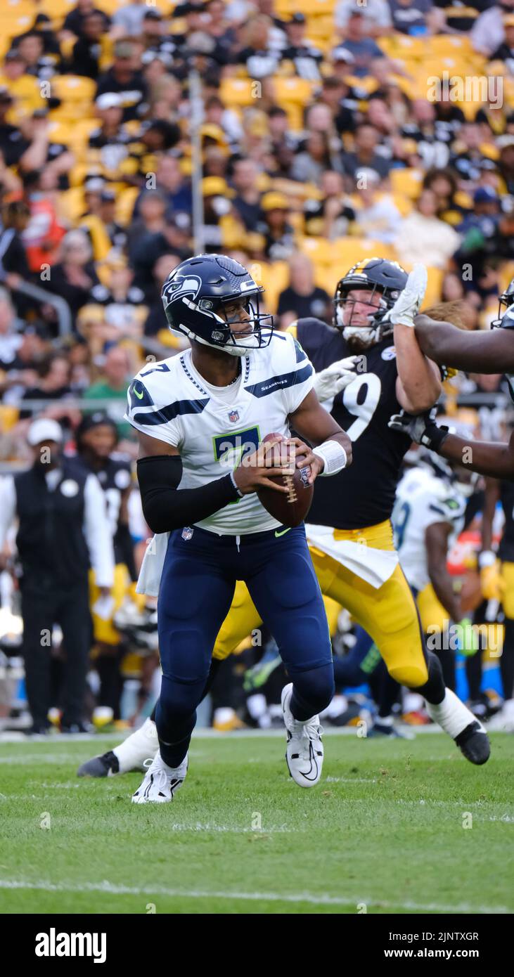 Acrisure Stadium. 13th Aug, 2022. Geno Smith #7 during the Pittsburgh ...