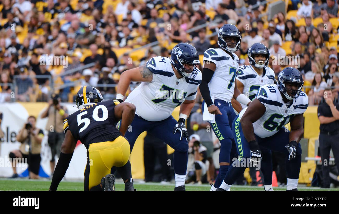 Acrisure Stadium. 13th Aug, 2022. Geno Smith #7 during the Pittsburgh ...