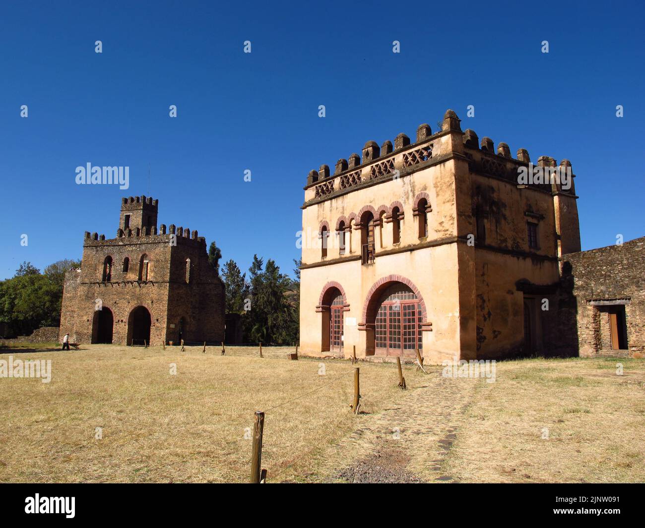 The castle in Gondor city, Ethiopia Stock Photo - Alamy