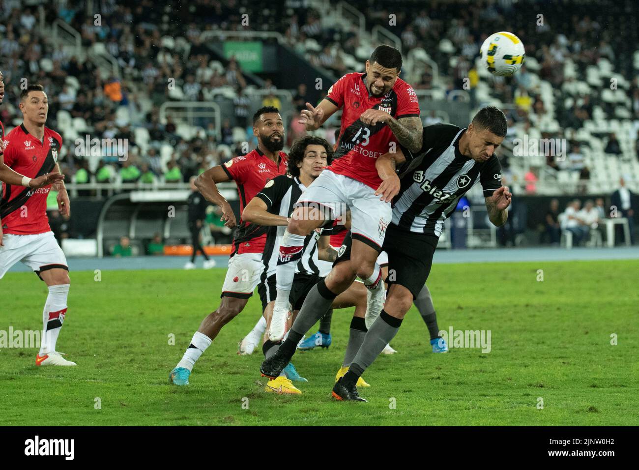 Rio, Brazil - august 13, 2022: match between Botafogo vs Atletico-GO ...