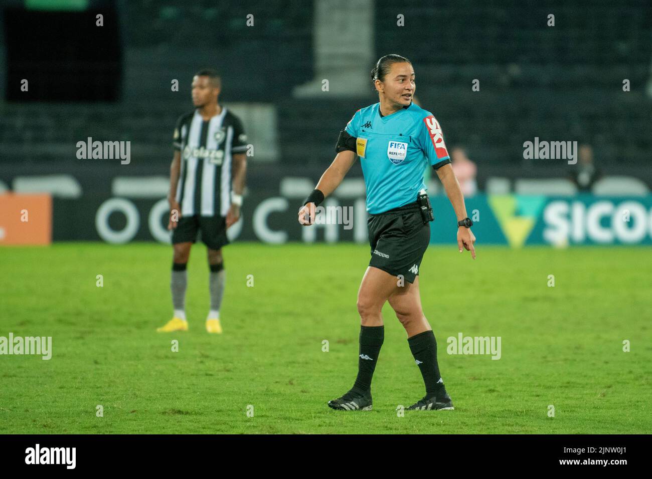 Rio, Brazil - august 13, 2022: Edina Alves Batista referee in match ...