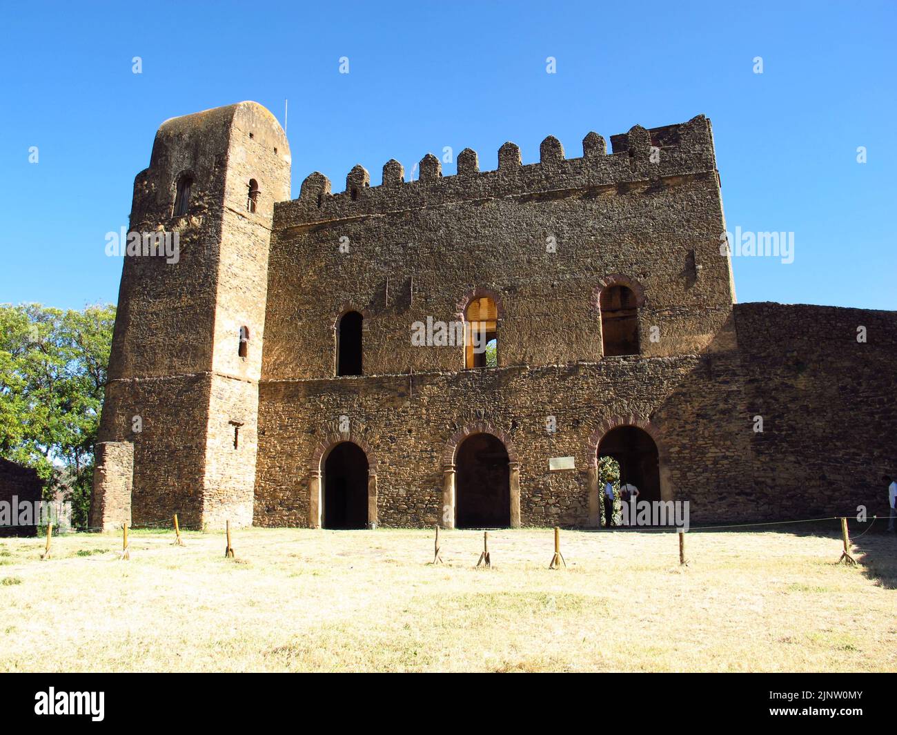 The castle in Gondor city, Ethiopia Stock Photo - Alamy