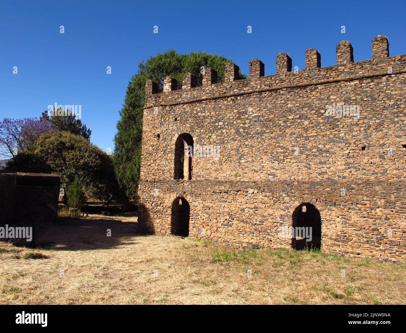The castle in Gondor city, Ethiopia Stock Photo - Alamy