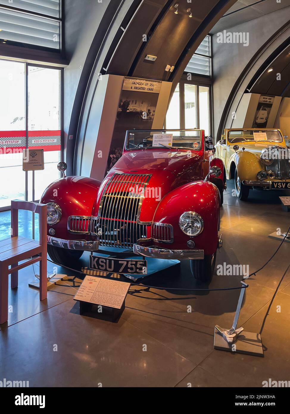 Athens, Greece - May 18, 2022. Old classic cars inside the Hellenic Motor Museum Stock Photo - Alamy