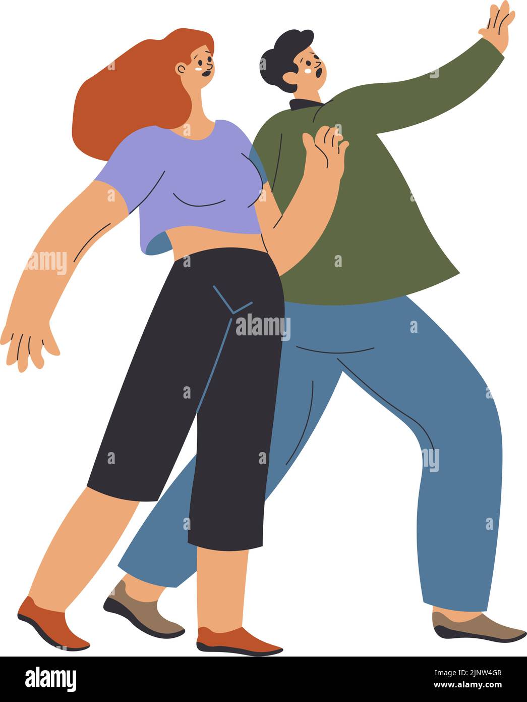 Cartoon gasping man hi-res stock photography and images - Alamy