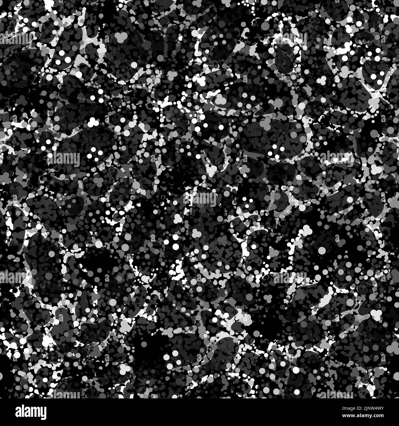 Military gray monochrome camouflage seamless pattern, vector ...