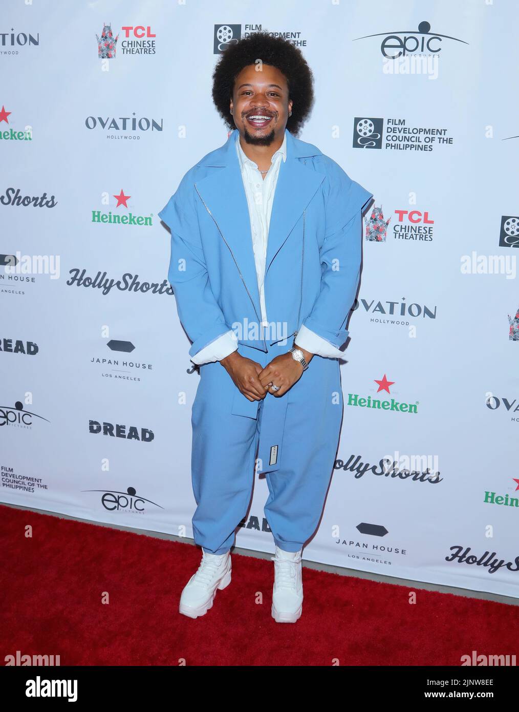 Terrence Mackey arrives at The 18th Annual HollyShorts Film Festival ...