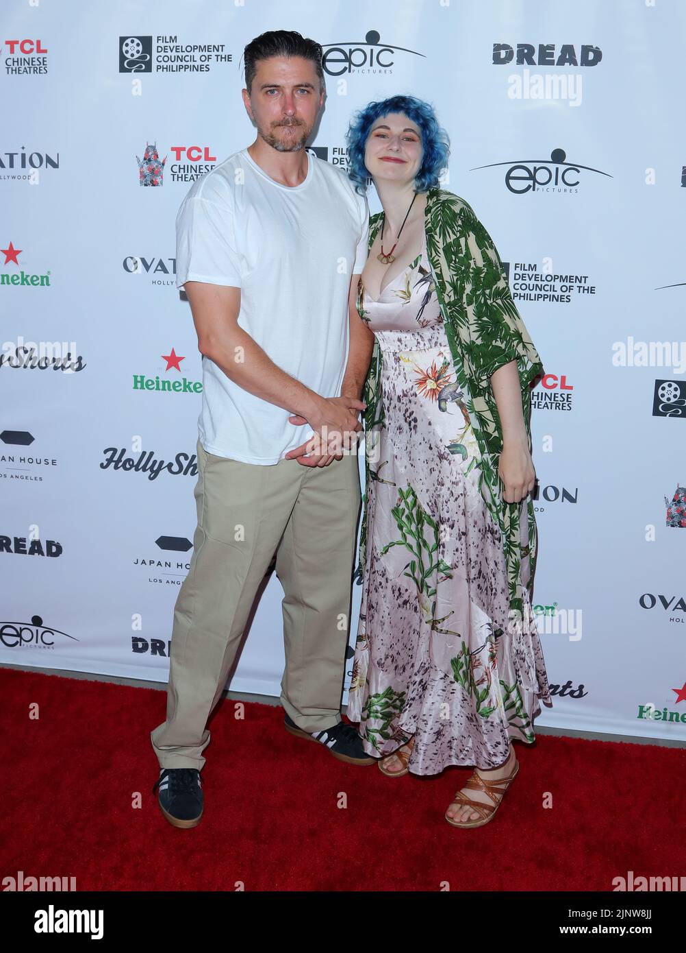 Alejandro Liechty, Lina Kolcheva arrives at The 18th Annual HollyShorts ...