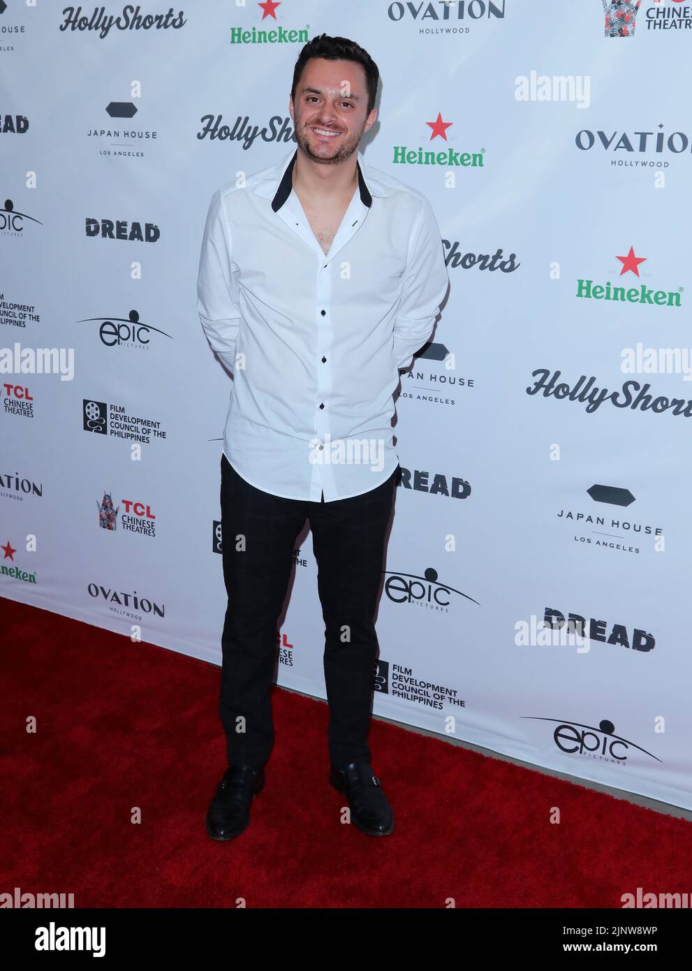 Dylan Boom arrives at The 18th Annual HollyShorts Film Festival and Red ...