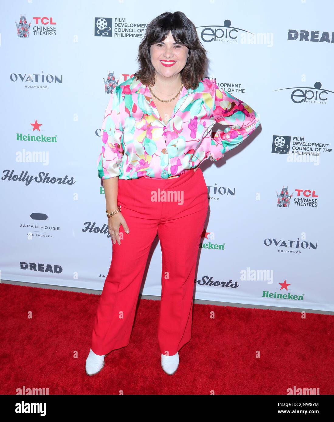 Rebecka Johnson arrives at The 18th Annual HollyShorts Film Festival ...