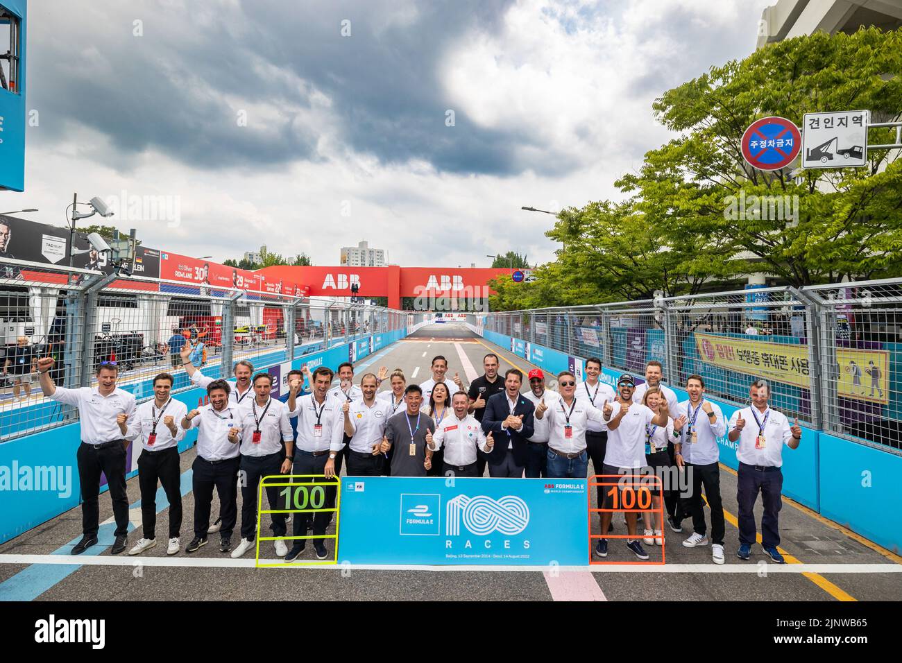 100 Races Celebration Picture during the 2022 Seoul ePrix, 10th meeting ...